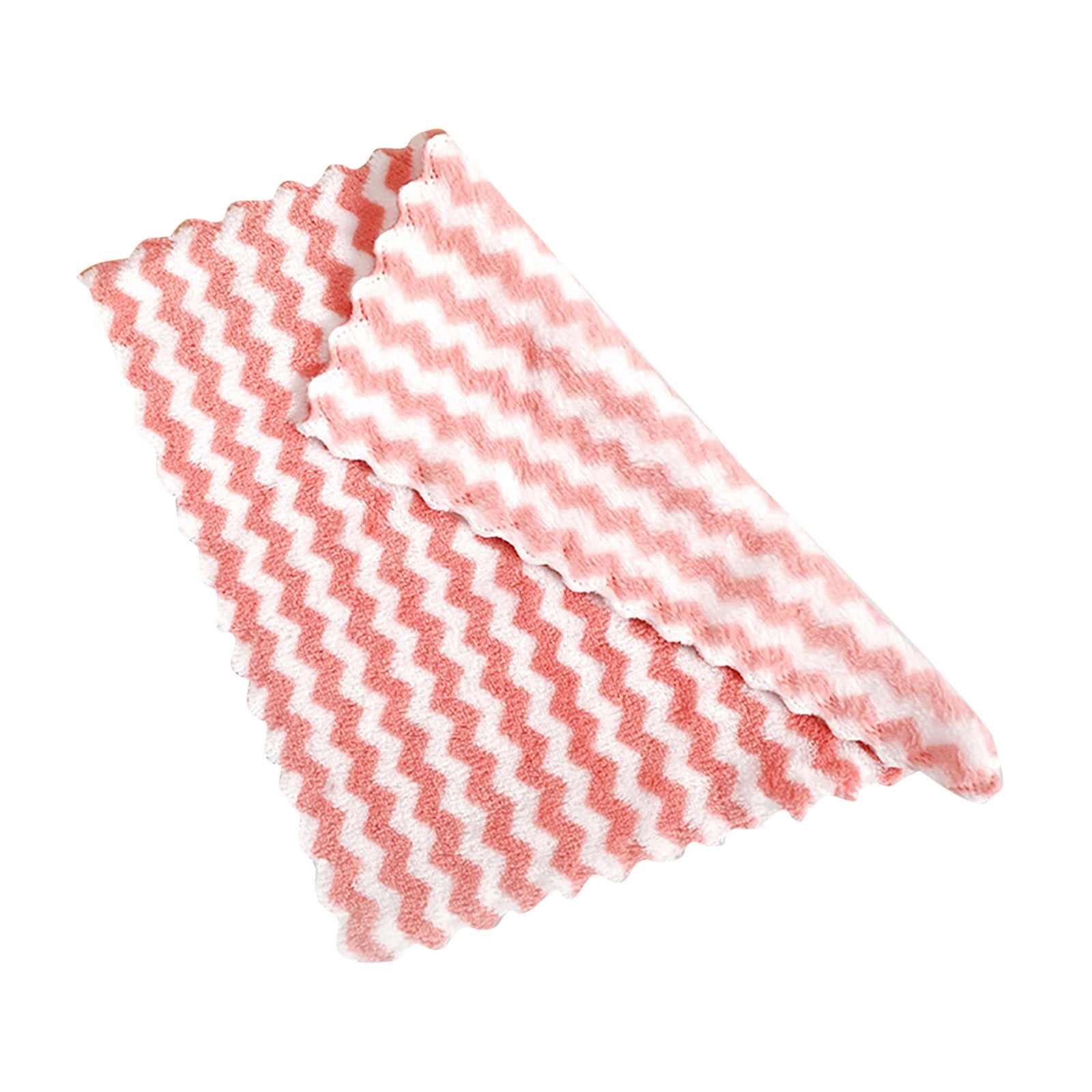 Clearance! Hilingoto Wipes, Dishwashing Cloth Double-Sided Thick Coral ...