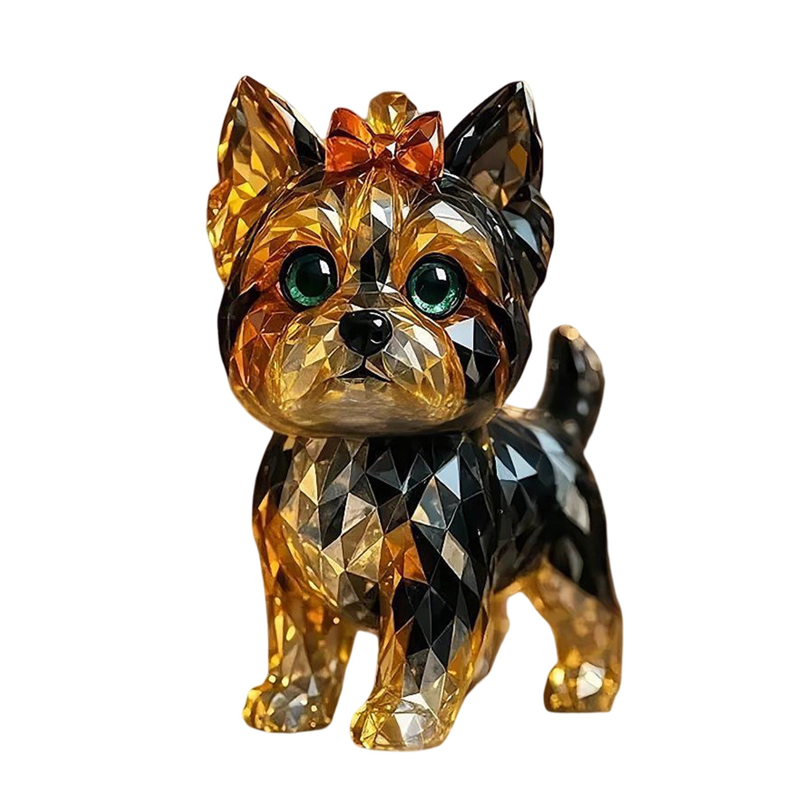 Clearance! Home Decor Crystal Animal Sculptures Handmade Crystal Owl ...