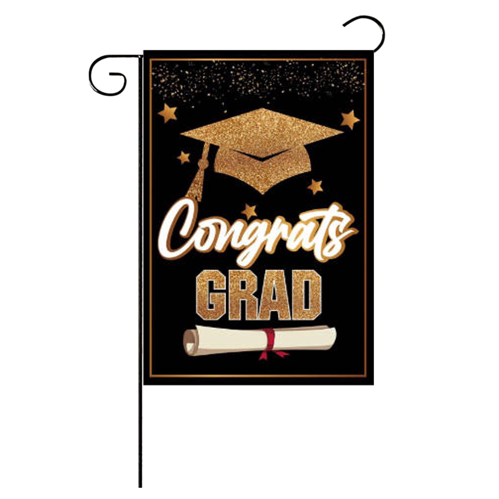 Clearance! Home Decor Graduation Flags Banners Garden Decorations ...