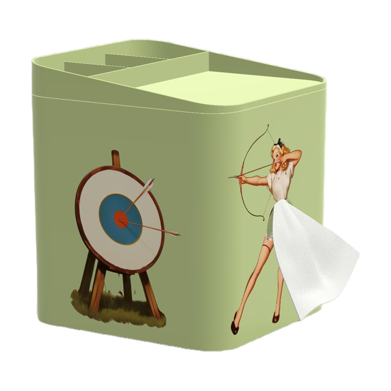 Clearance Home Decor! Hmlai Multifunctional Creative Tissue Box Green ...