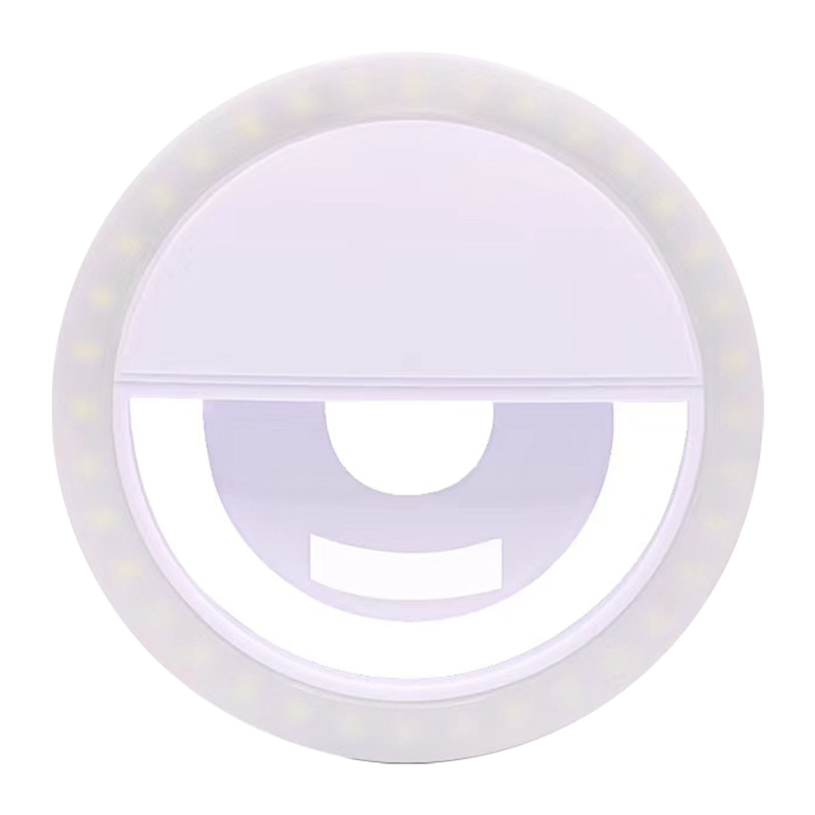 Clearance! Home Decor Selfie Ring Light Rechargeable Portable Clip On ...