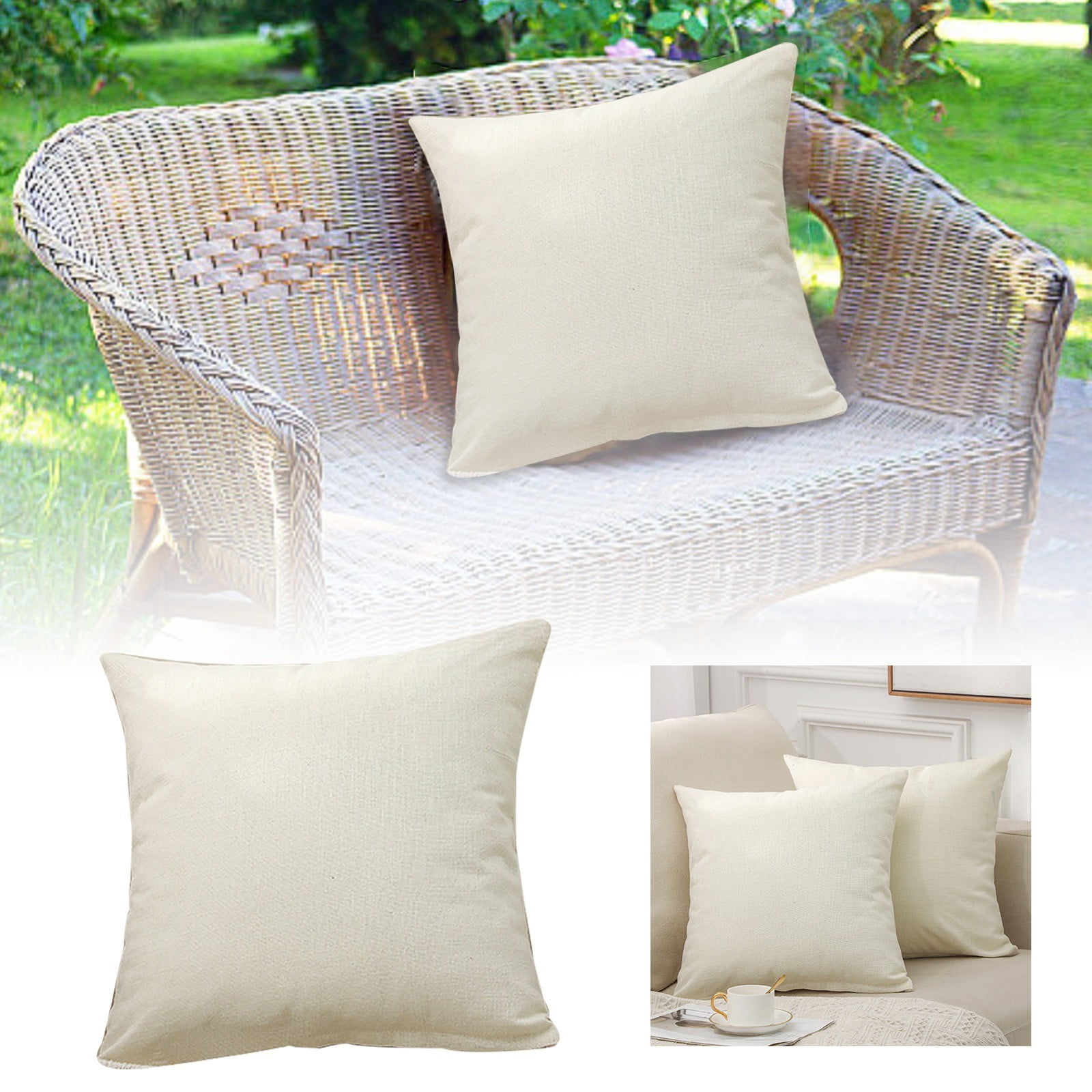 Clearance! Home Decor Your Living Room with Luxurious Solid Color ...