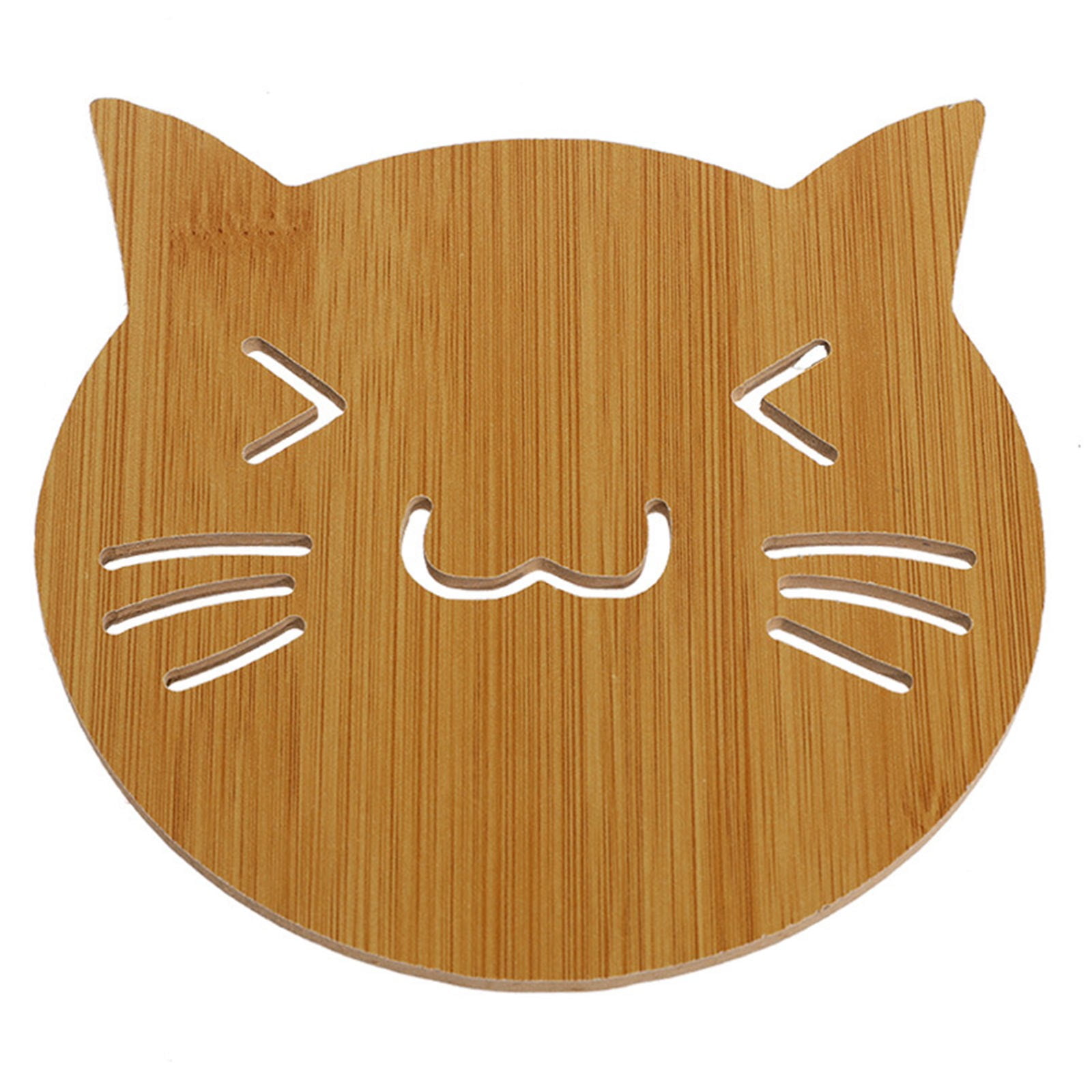 Clearance!!Home Wooden Cartoon Heat Insulation Mat Table Mat Non Slip ...