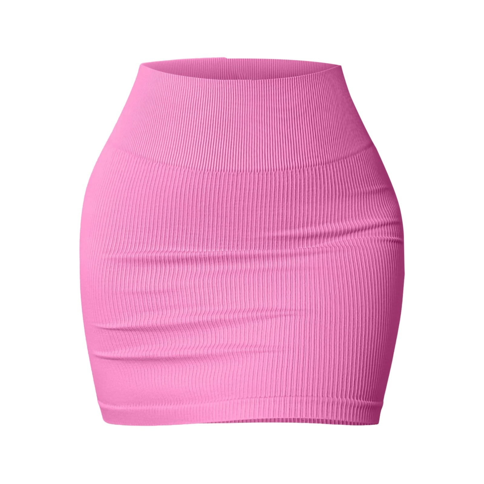 Clearance! Hontri Skirts for Women Women's 1 Skirts Basic Versatile ...