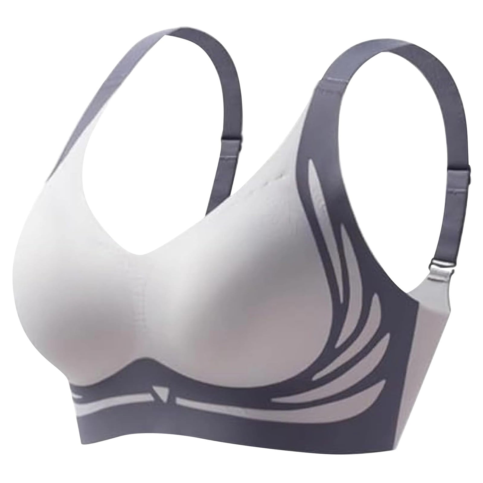Clearance!Hontri Super Gather Bra Soft Comfortable Gather Bra Wireless ...