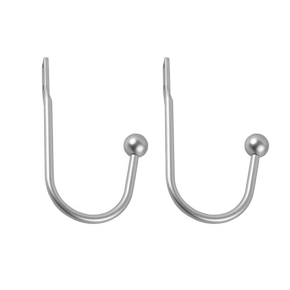 Clearance Hooks under $10,Brass Curtain Holdbacks 2 Pack Metal Curtain ...