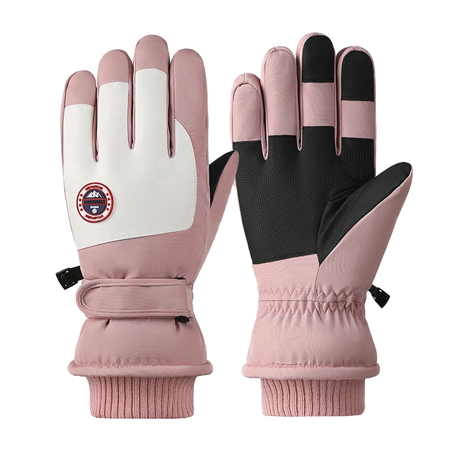 Clearance Horkkom Winter Gloves Women Waterproofs Thermal Snow Gloves ...