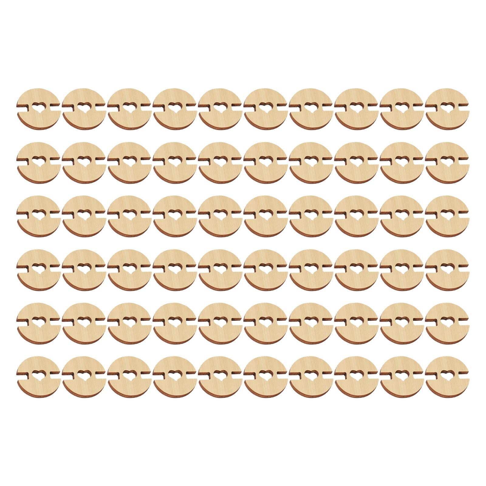 Clearance Hot Deals! Pom Poms Buttons for Hats, Wooden Handmade Buttons ...