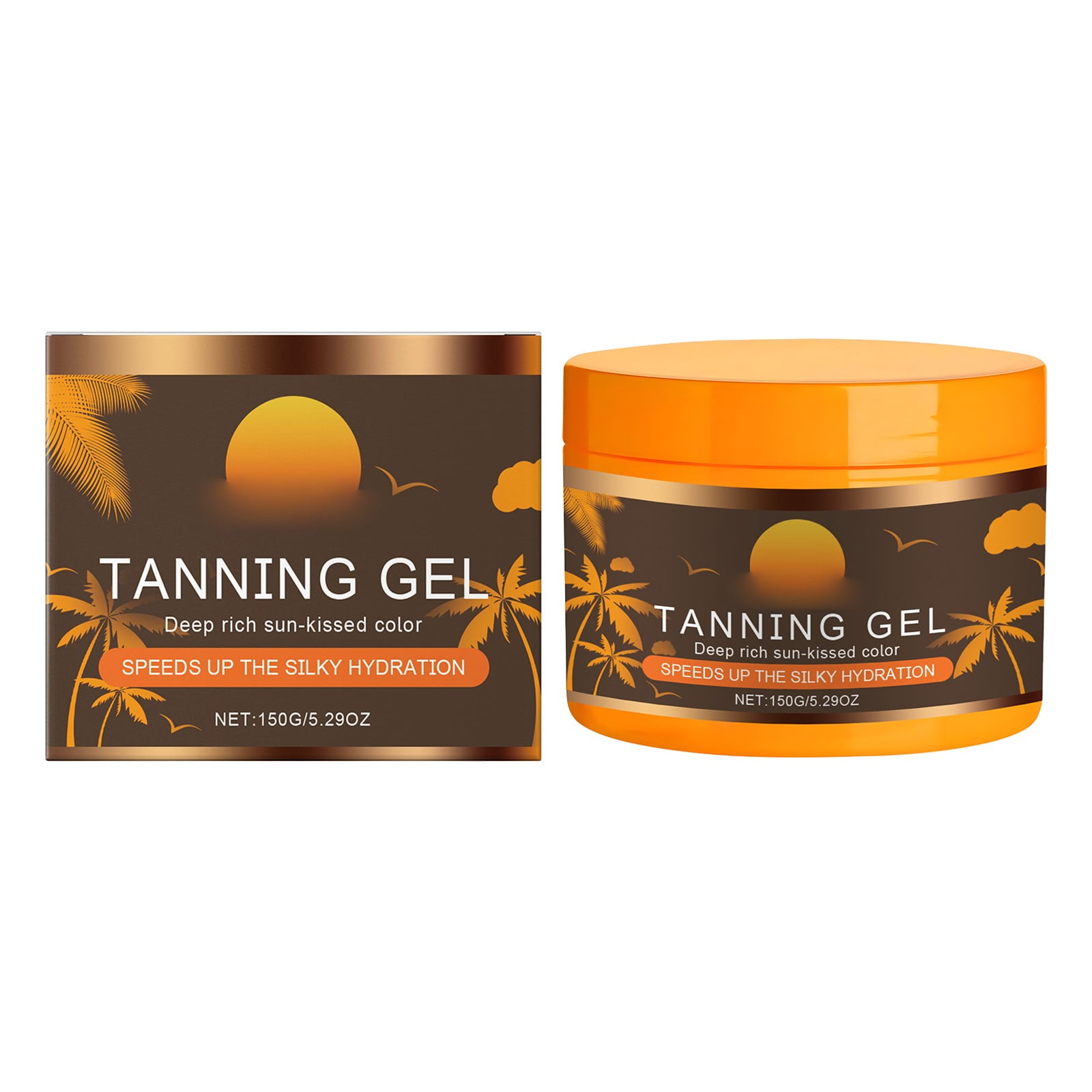 Clearance Hot Sale!! 2025 Brown Tanning Gel Tanning Tanning Accelerator ...