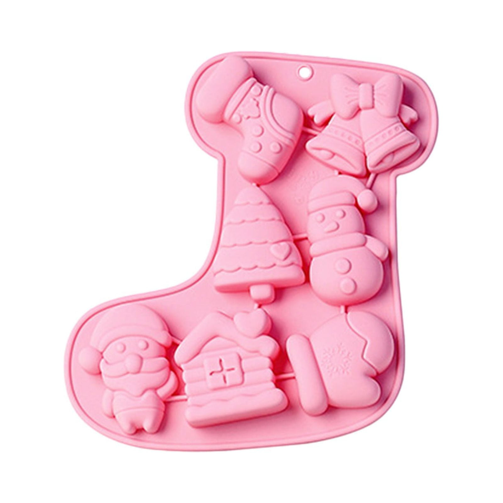 Clearance Hot Sales! Christmas Chocolate Cake Molds Christmas Molds ...