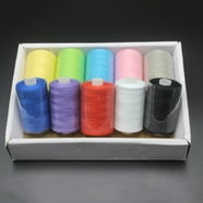 Connecting Threads Rainbow Cotton Quilting Thread Spool Set (Set of 10 ...