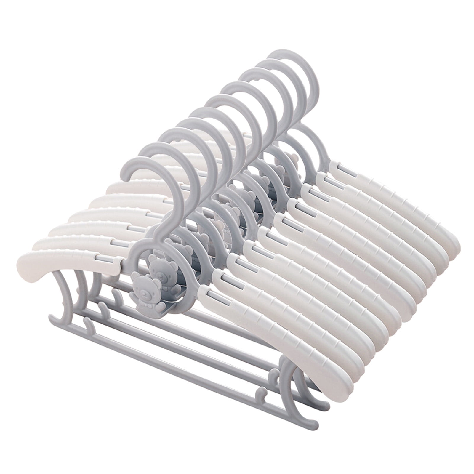 Clearance! Huarll 10X Clothes Hanger 10 Hangers For Children's Clothes ...