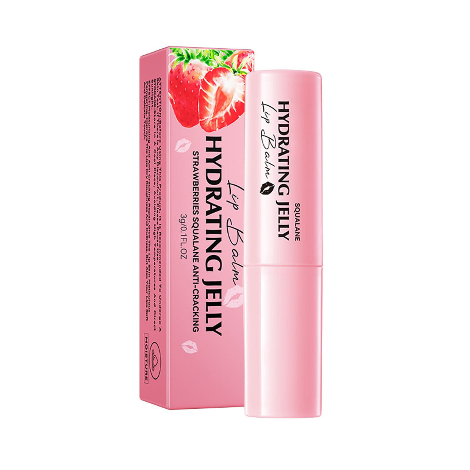 Clearance Hydrating Jelly Balm Tinted Moisturizing Lip Balm for Dry Lips Instantly Hydrate Lips ...