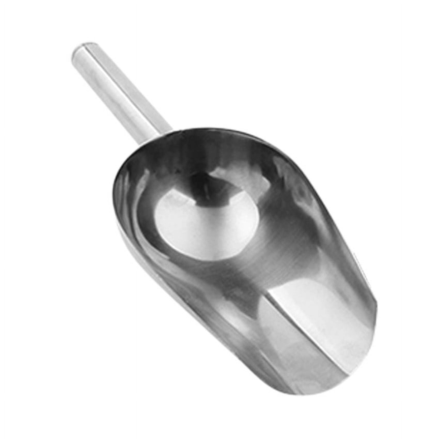 Ikeay Stainless Steel Ice Scoop - Heavy Duty Metal Scoop for Ice ...