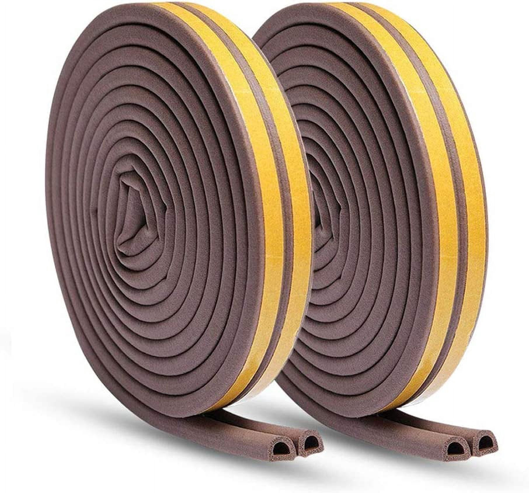 【Clearance】Indoor Weather Stripping, Foam Insulation Tape Self Adhesive ...