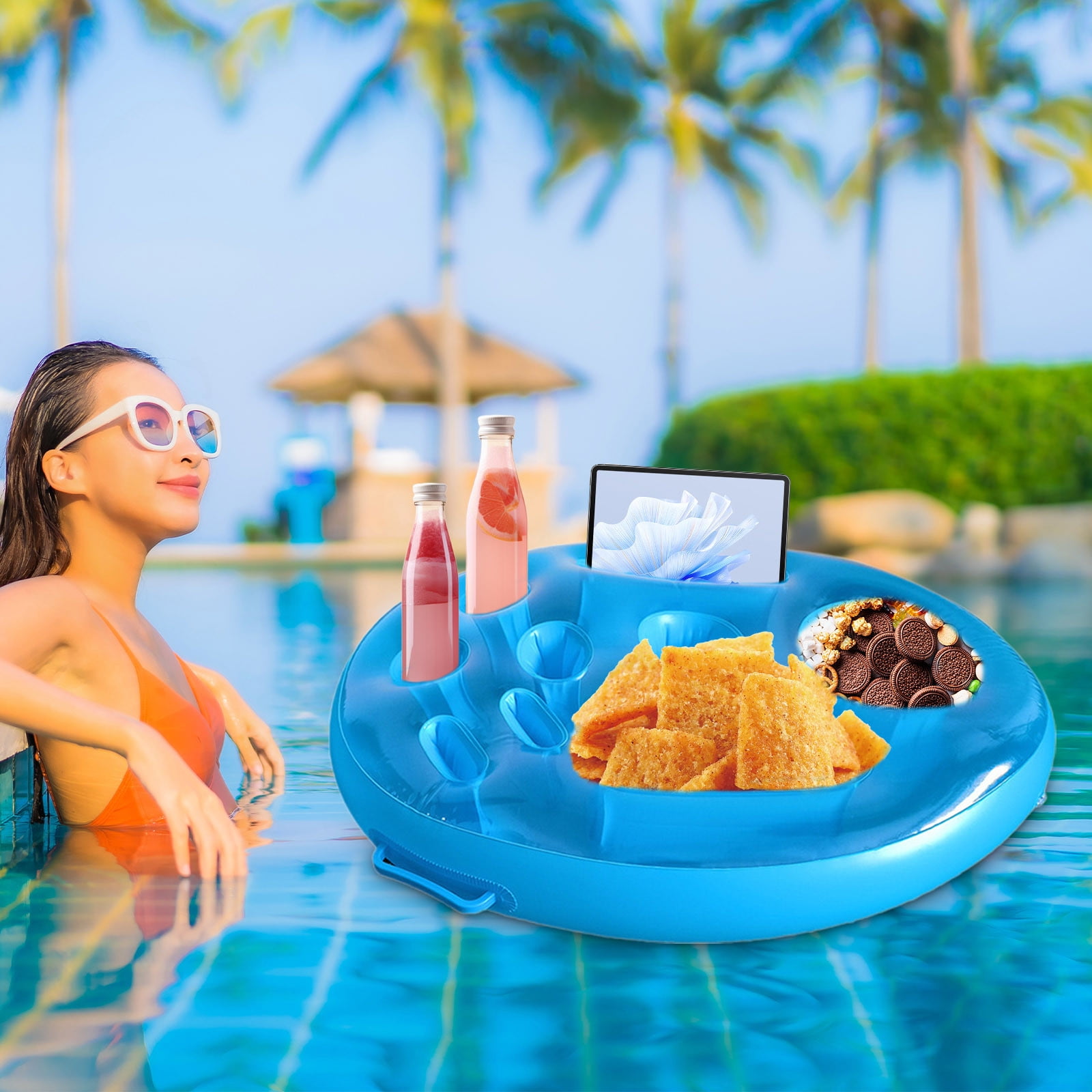 Clearance! Inflatable Cooler, Round Inflatable Serving Bar, Inflatable ...
