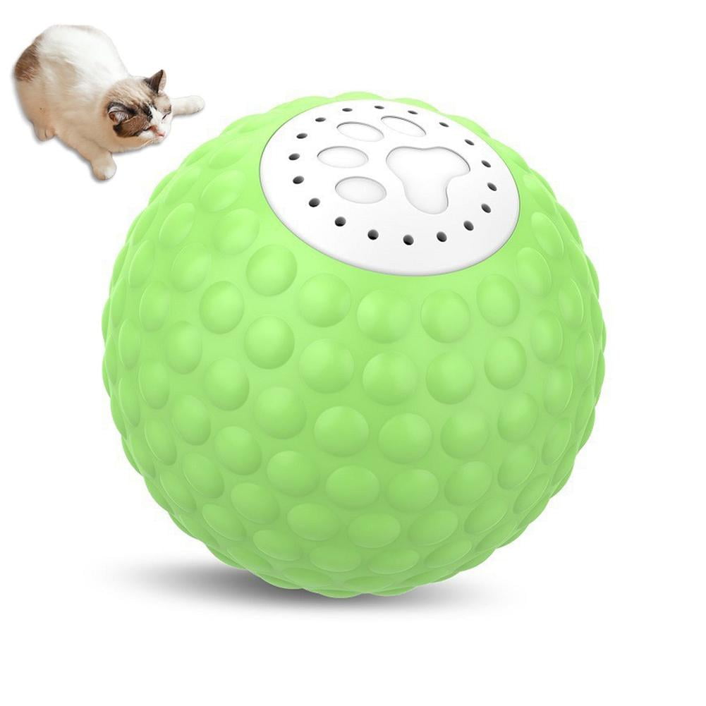 Clearance! Interactive Smart Cat Toy Remote Control LED Rolling USB HOT ...