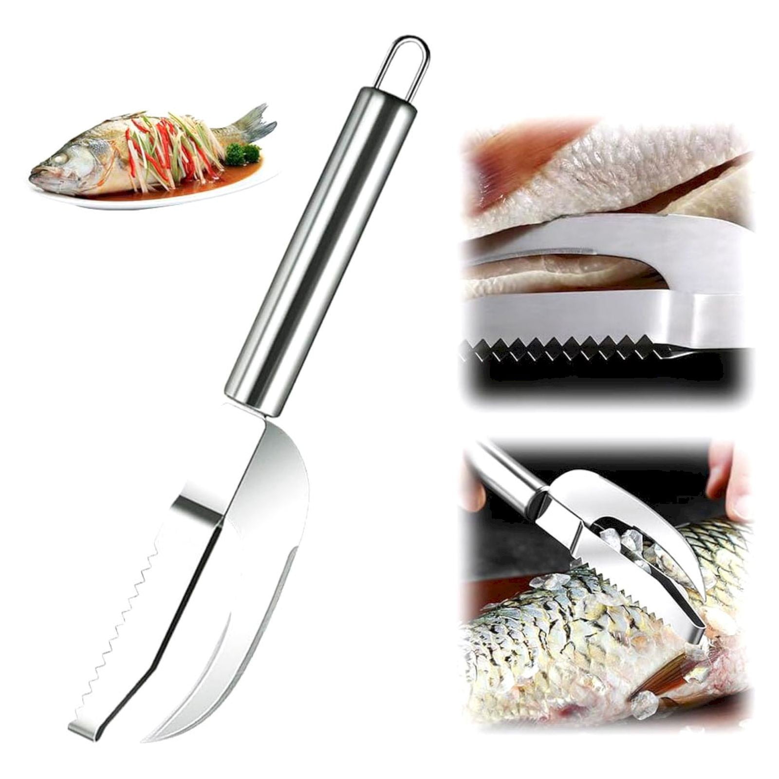 Clearance Iodue Cutter Multi Fish Scale New Multifunction Stainless ...