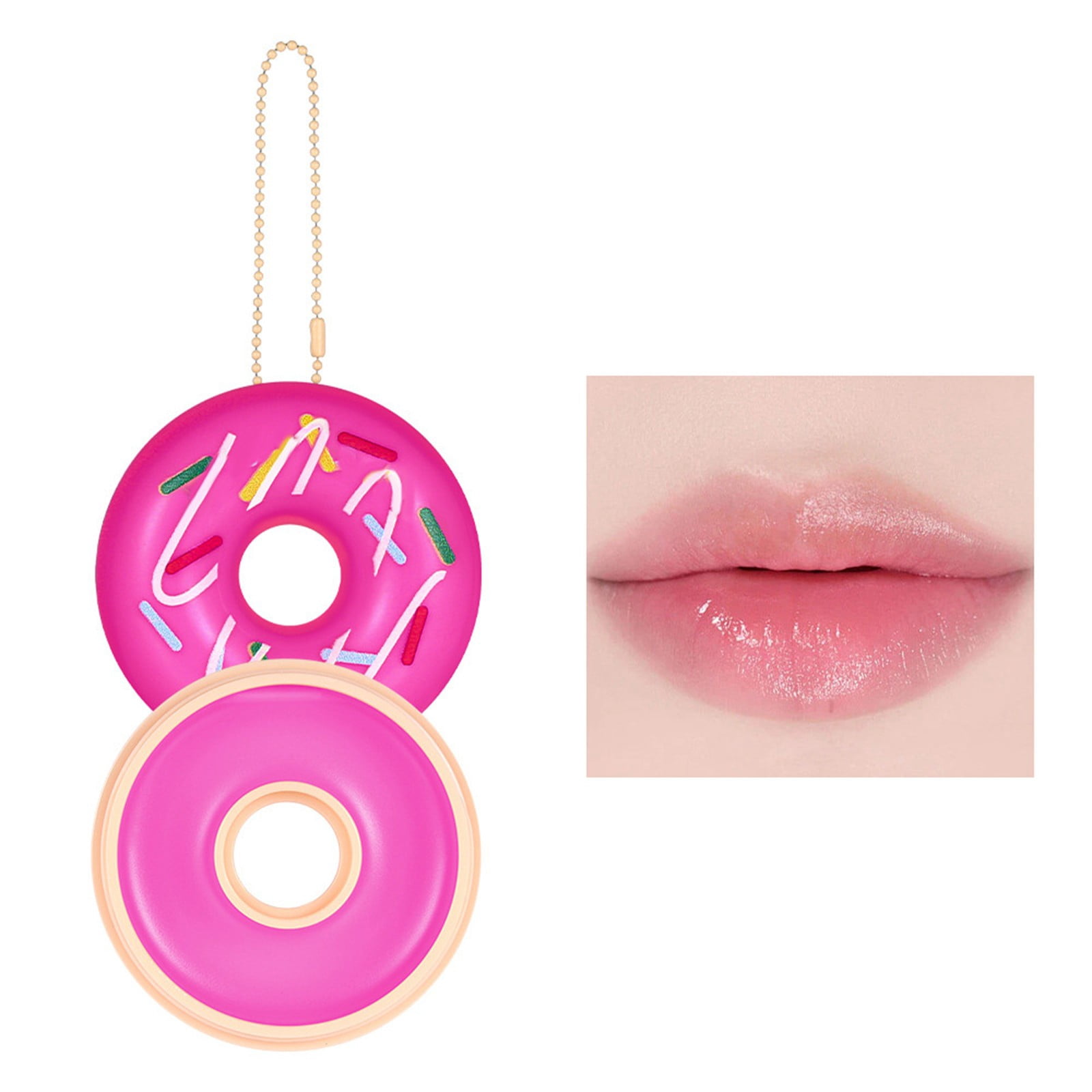 Clearance！ Lip Donut Makeup Cute Hydrating Lip Jelly Moisturizing ...
