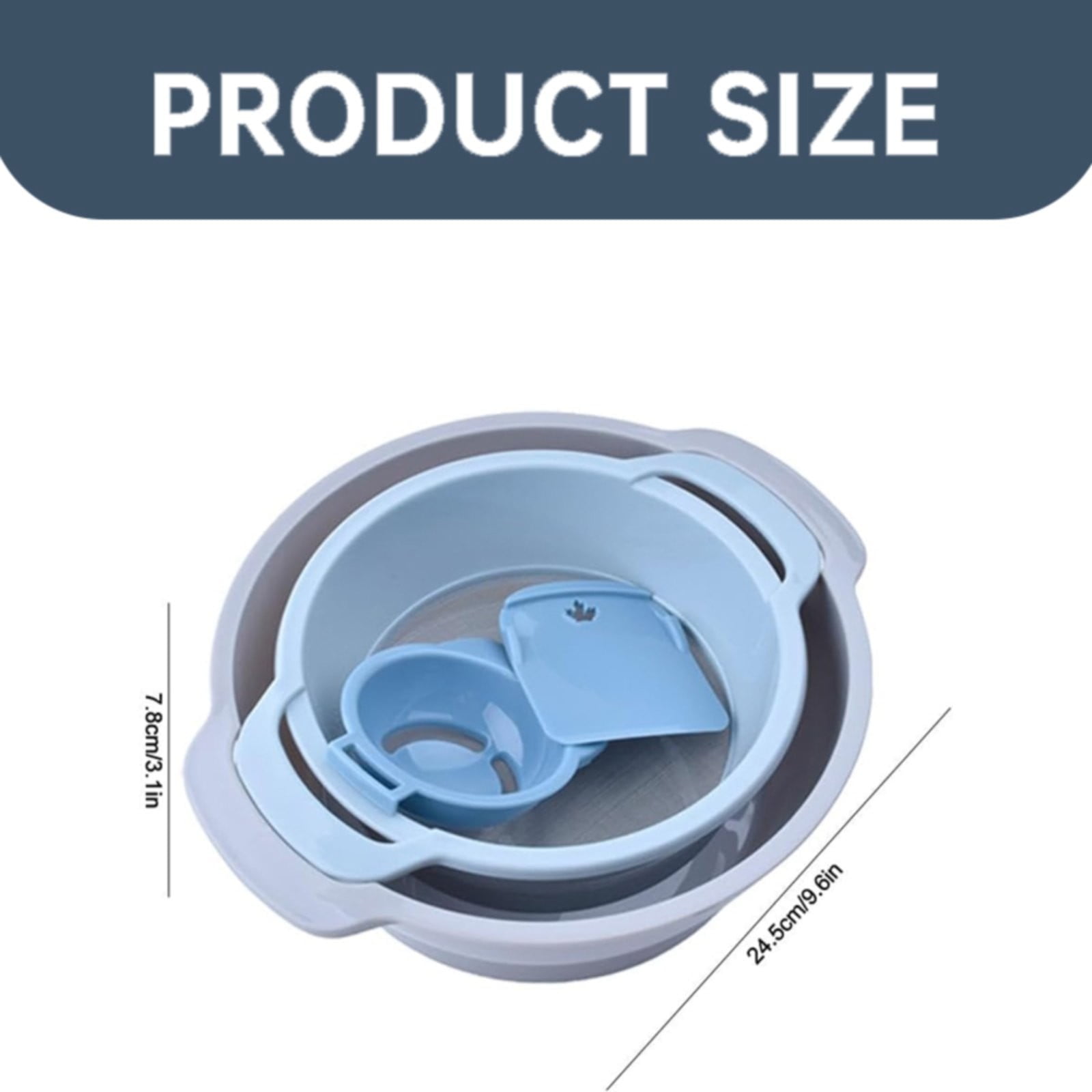 Clearance Items! 4 in 1 Flour Sifter Set Beige, Hilingoto Sieve Set ...