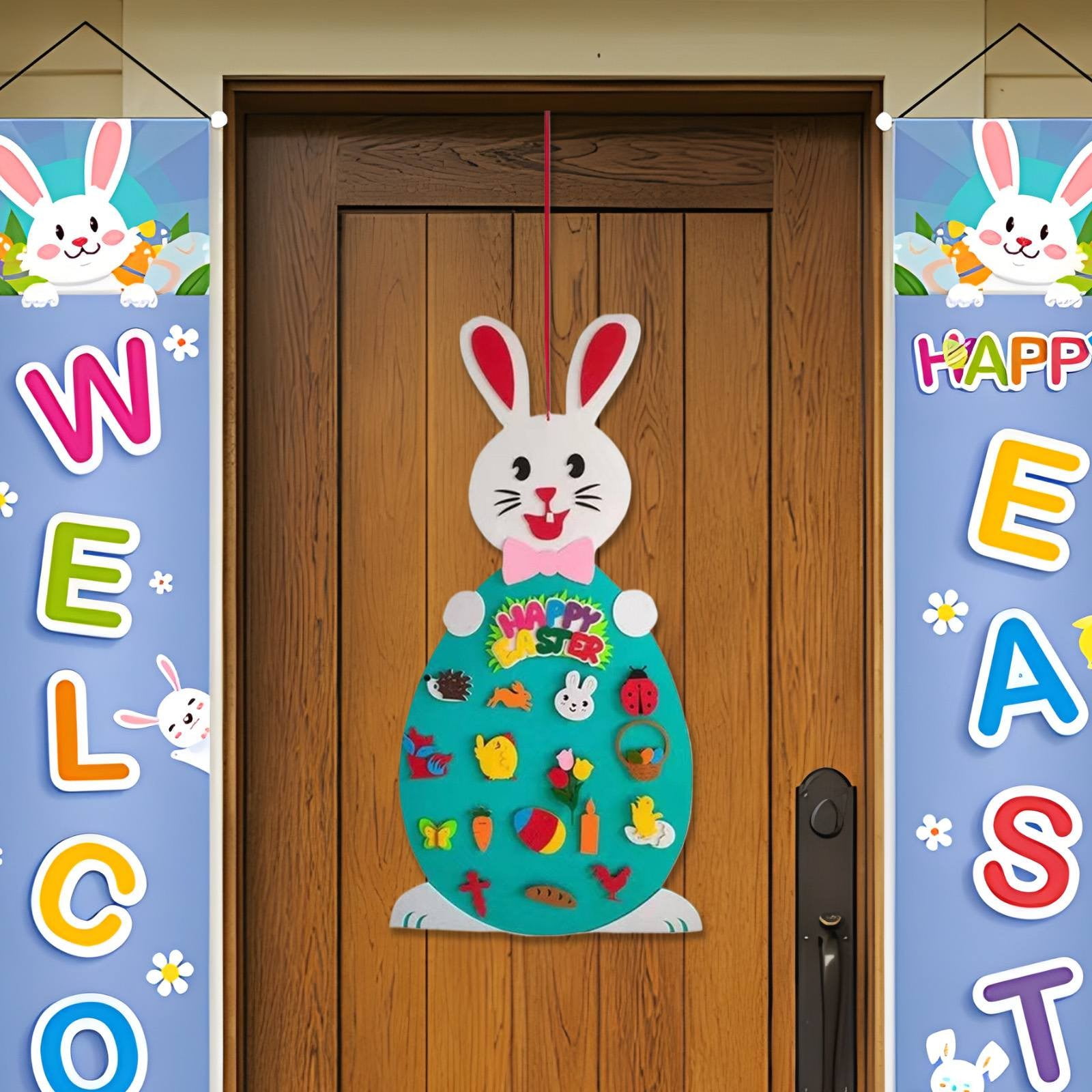 Clearance Items!Aopfjg Easter Set for Hanging Bunny Craft Kit Easter ...