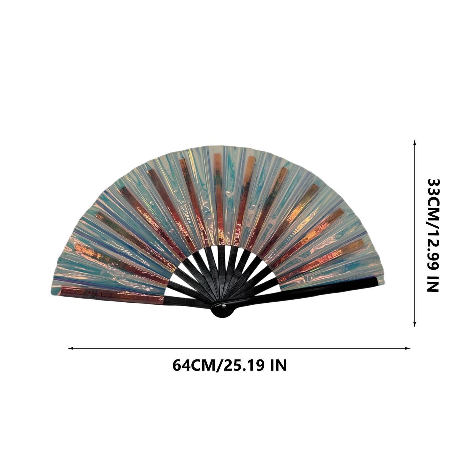 Clearance Items！ Boots On The Ground Fan Large Folding Hand Fan Clap ...