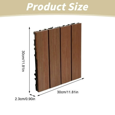 Quix Interlocking Indoor/Outdoor Floor Tiles, Patio Flooring, Garage ...