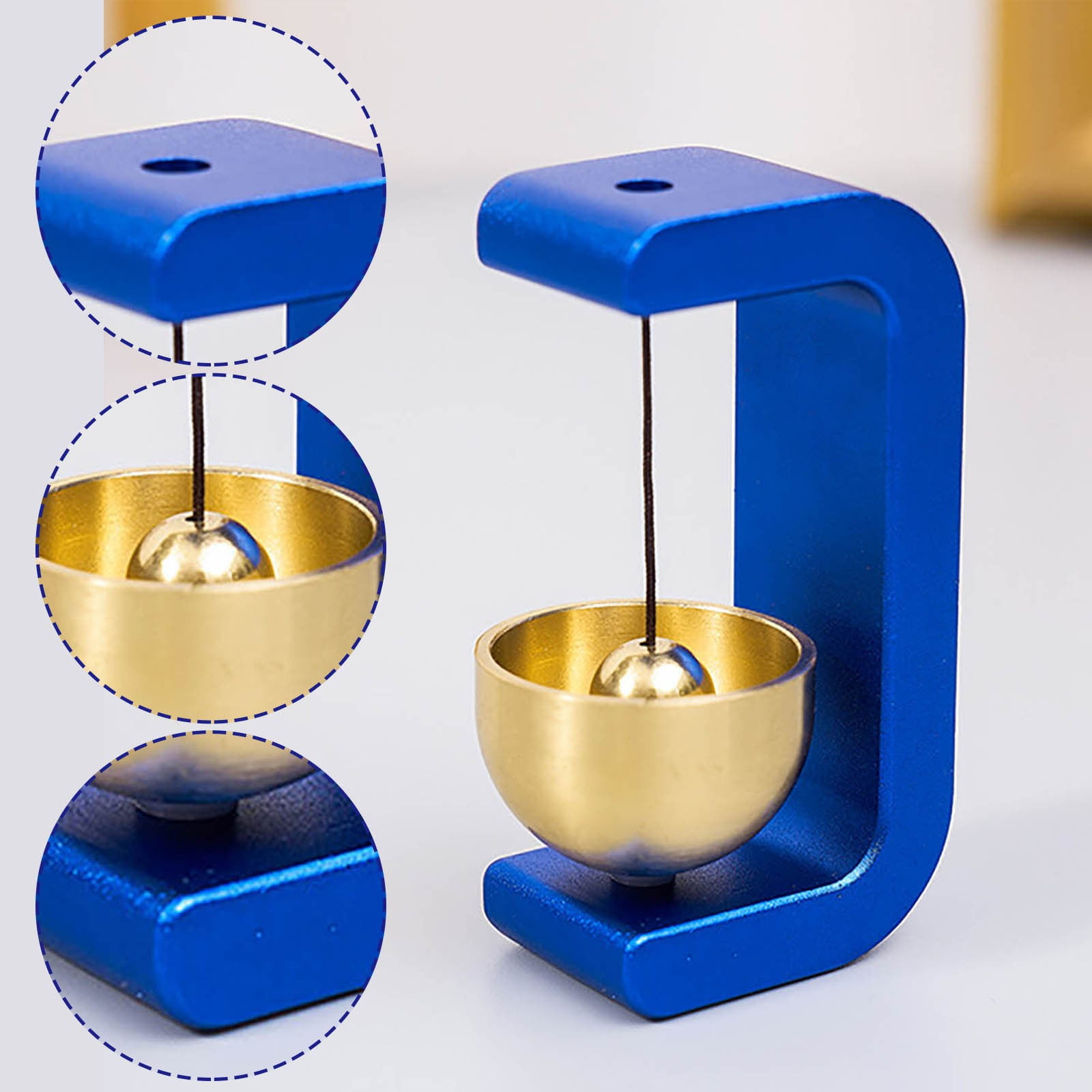 Clearance Items! Dopamine Doorbell Wind Chime with Suction Cup, Decorative Entrance Reminder ...