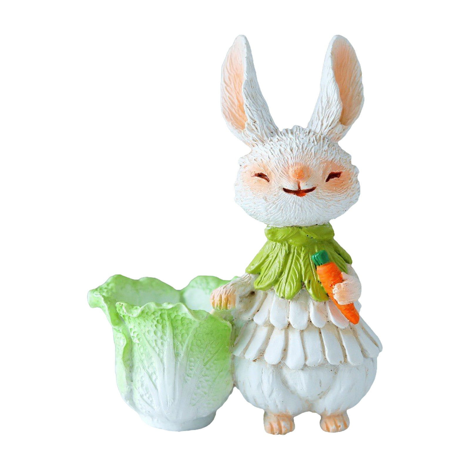 Clearance Items Easter Bunny Figurine Decor, Spring Resin Rabbit Statue ...