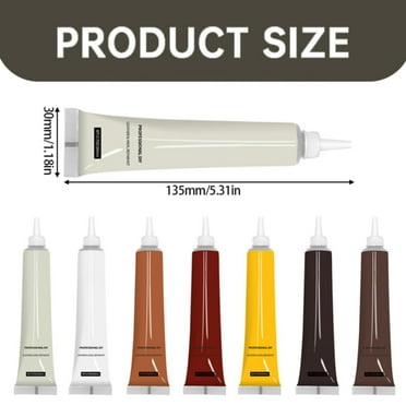 Advanced Leather Repair Gel Cream Vinyl Upholstery Repair Kit, Leather ...