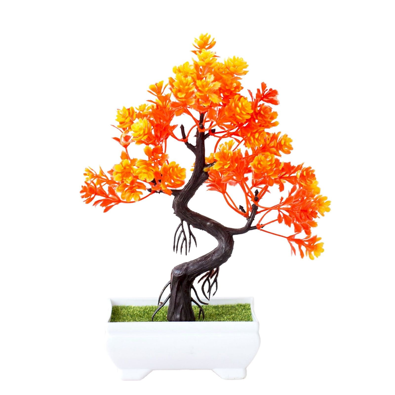 Clearance Items!Etsjal Artificial Plants Bonsai Trees Plants Greenery ...