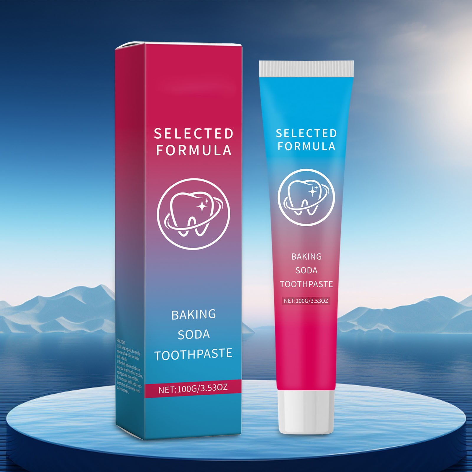 Clearance Items! FAJHHA Baking Soda Whitening Toothpaste,Yellow Teeth ...