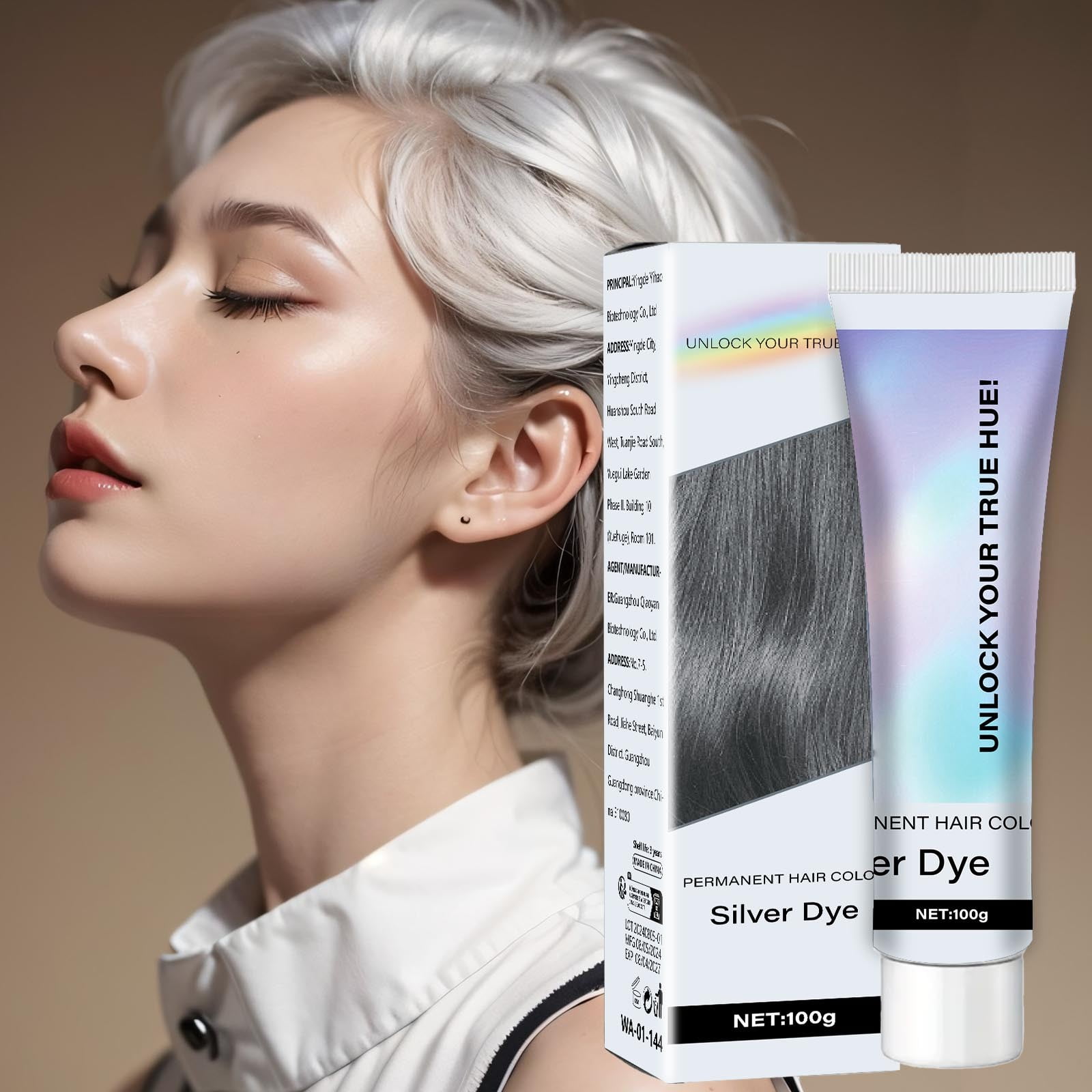 Clearance Items! FAJHHA Moisturizing & Gentle Hair Coloring Cream 100g ...