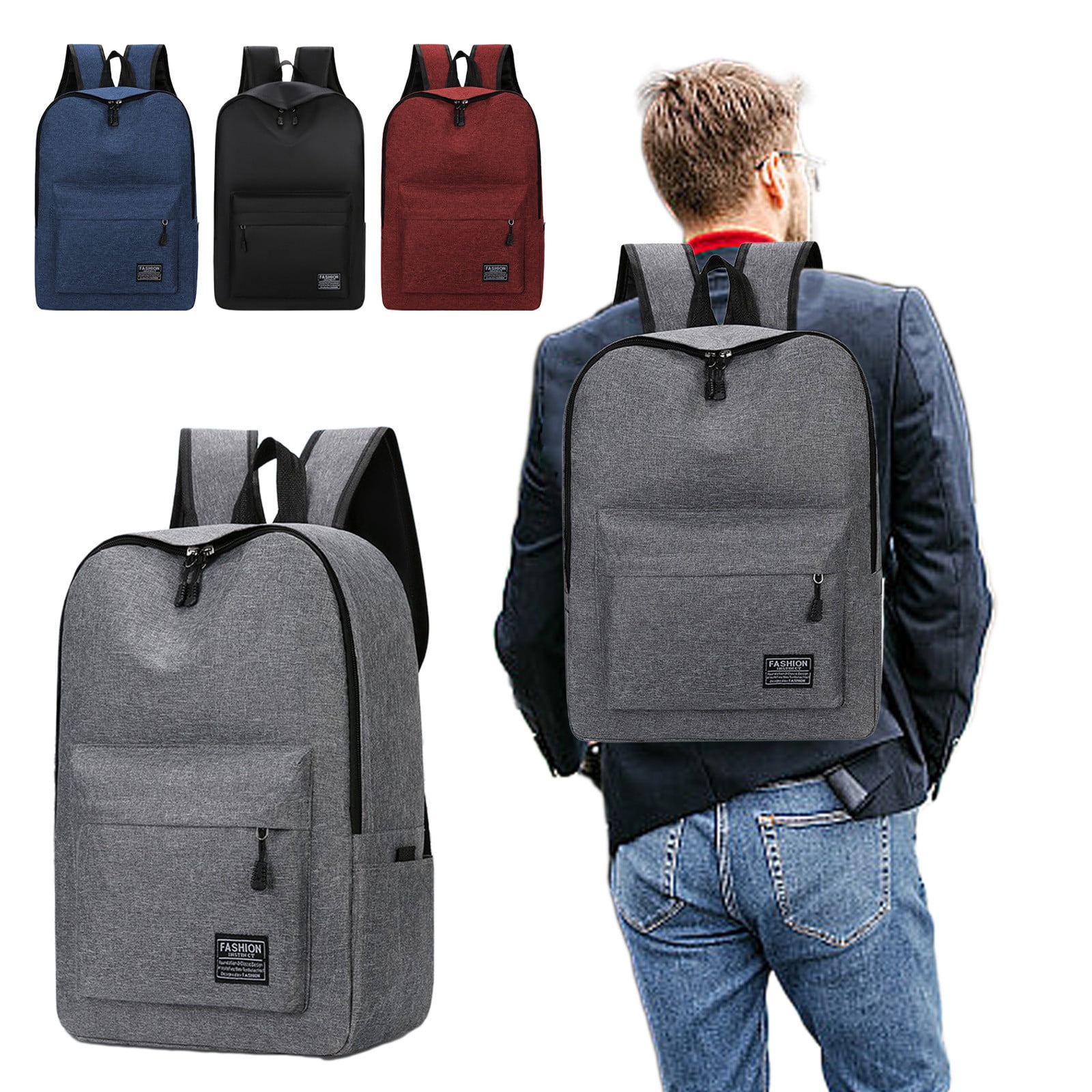 Clearance Items! Fashion Outdoor Backpack, Large Capacity Student ...