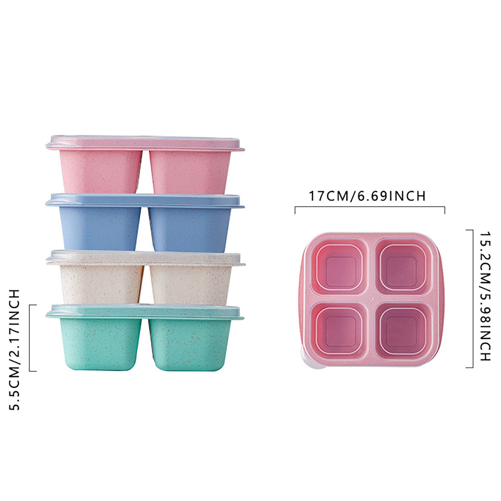 Clearance Items! Fruit Compartment Lunch Box, Hilingoto Compartment ...