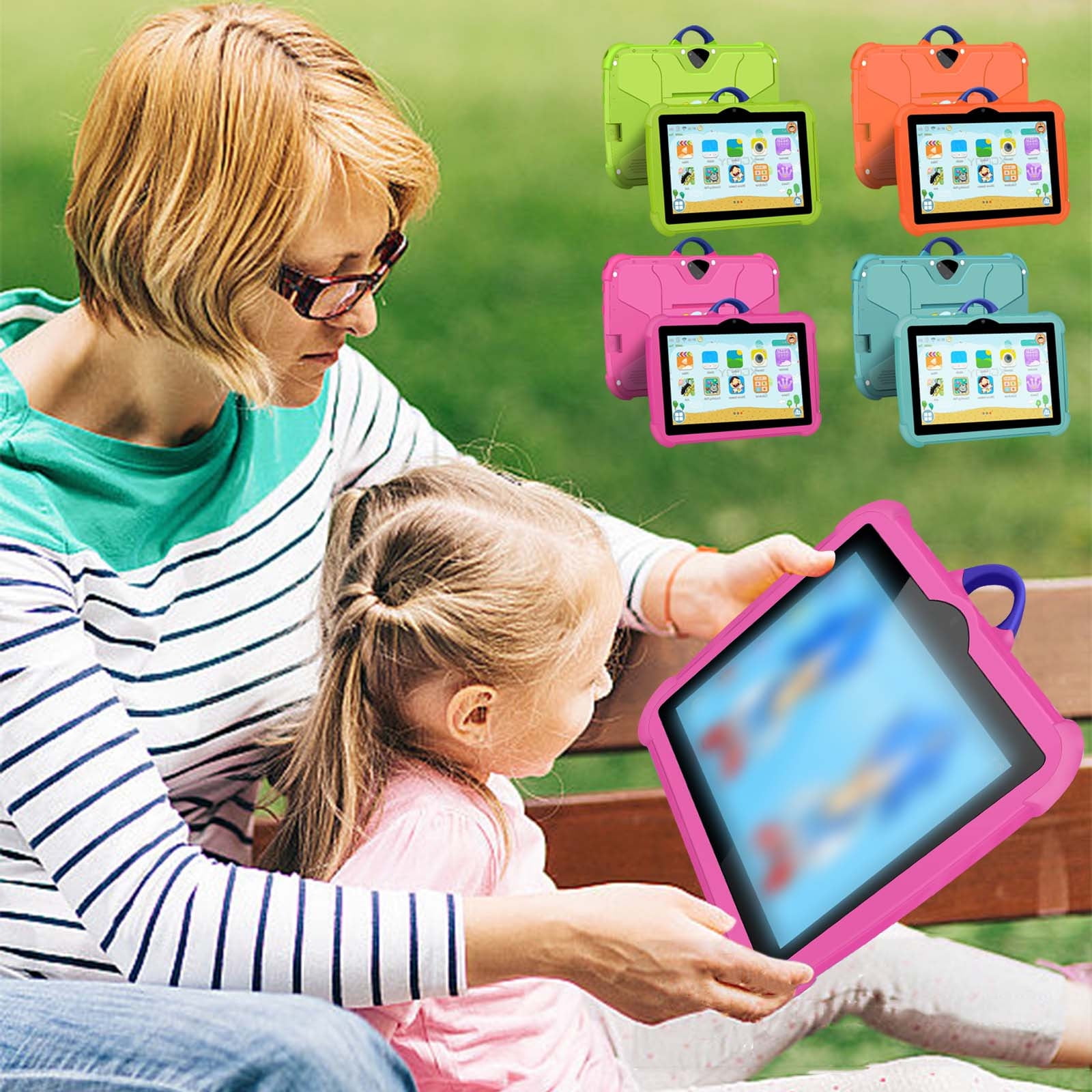 Clearance Items! Gosuguu 7-inch Android Tablet for Kids, WIFI Bluetooth ...