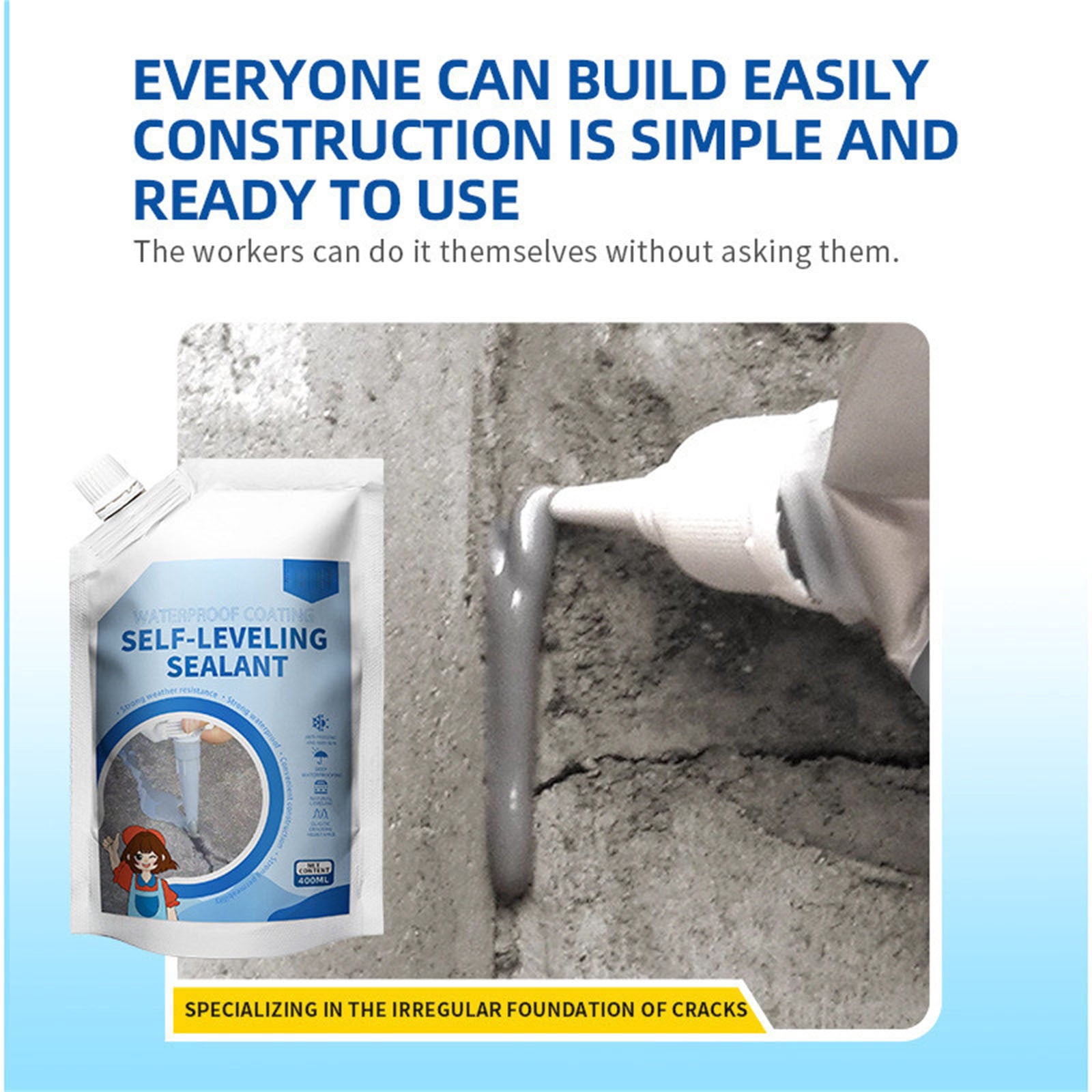 Clearance Items! Gosuguu Road Sealant Waterproofing, Leak Prevention ...