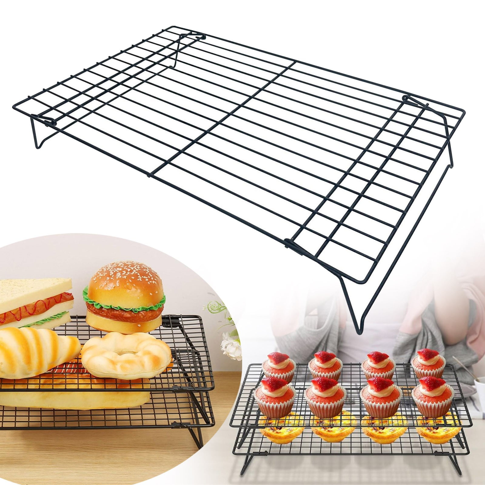 Clearance Items Miayilima Racks for Cooking and Baking Cookie Racks for ...