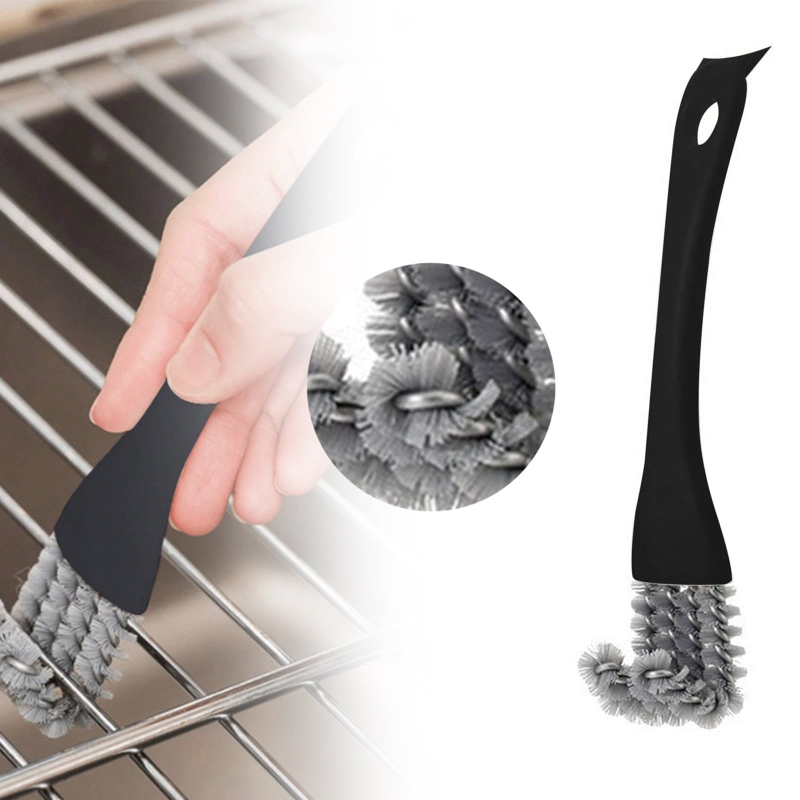 Miommo Scrub Brushes for Cleaning Grill Brush with Handle Wire Grill Brush Bbq Cleaning Brush ...