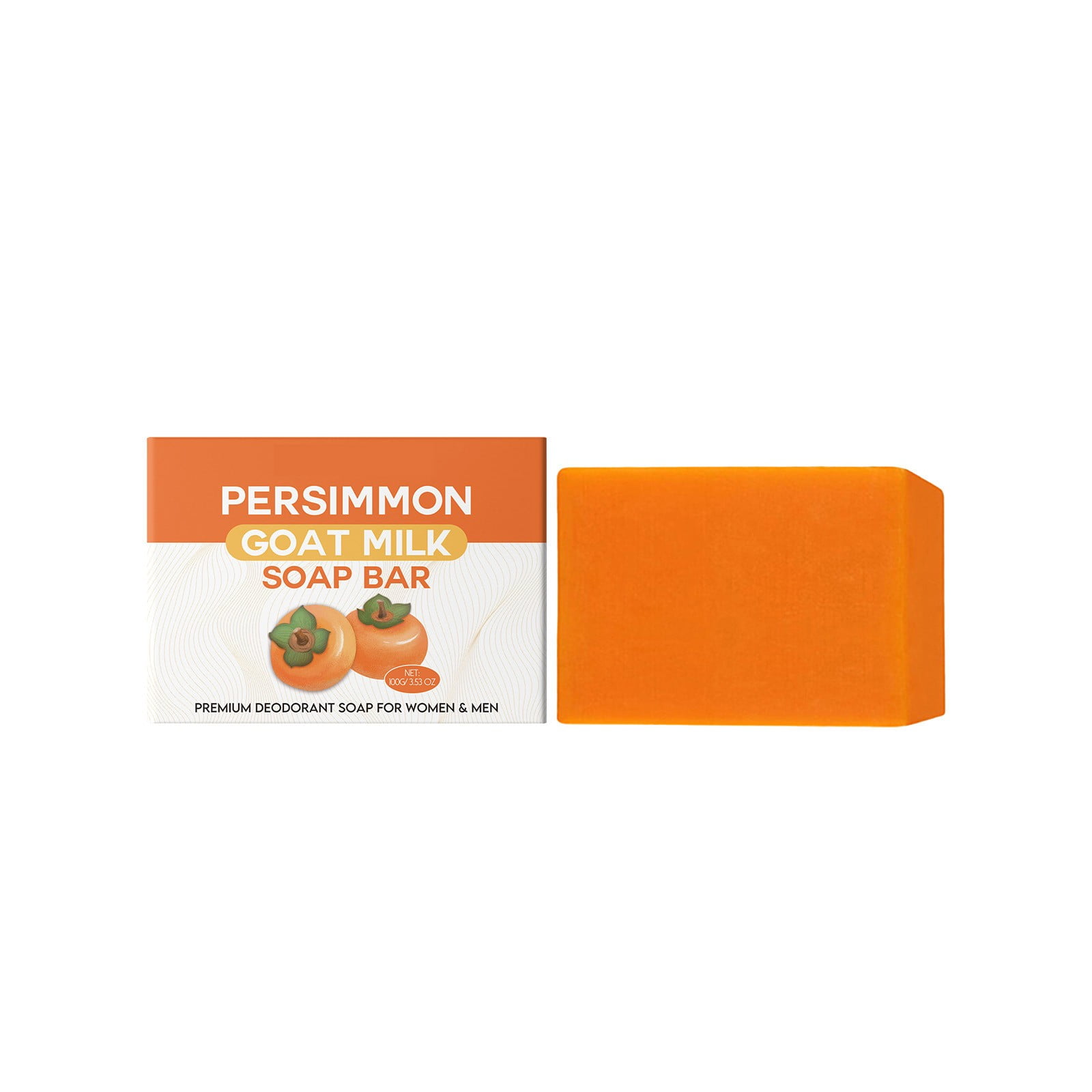 Clearance Items! Persimmon Soap Bar For Body Odor Control Purifying ...