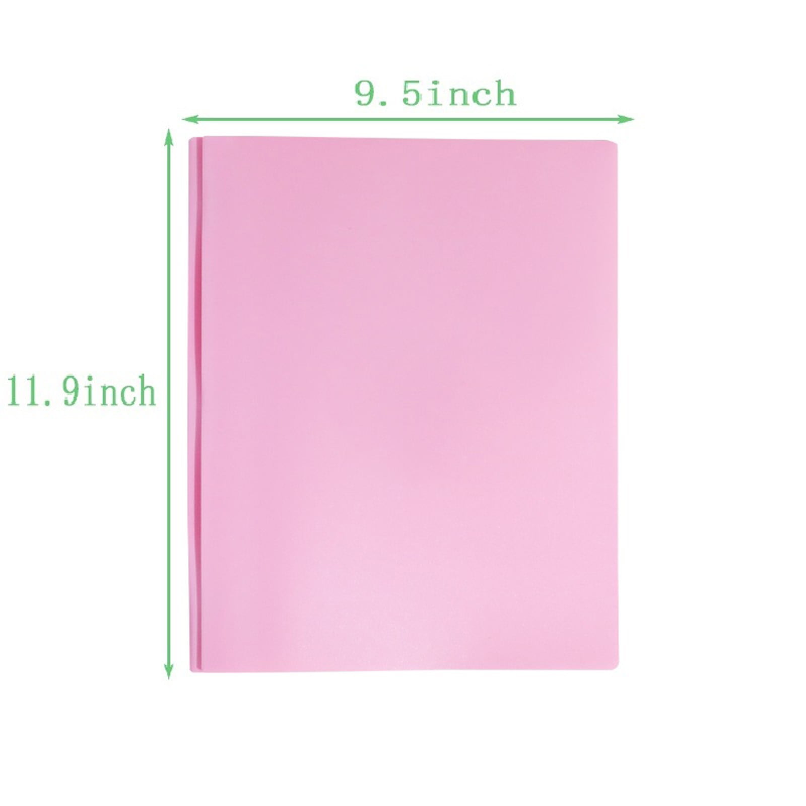 Clearance Items! Plastic Folder Pink, Hilingoto Collapse Folder, Two ...