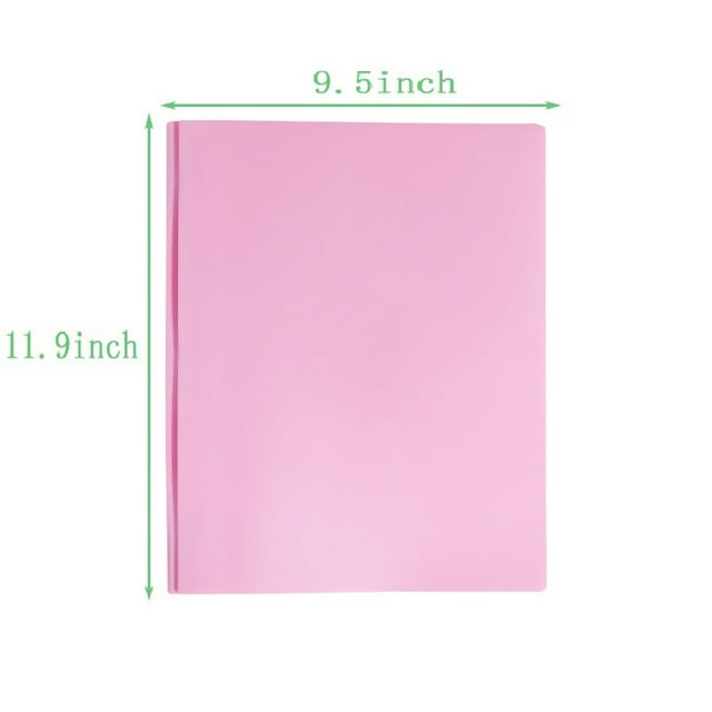 Clearance Items! Plastic Folder Pink, Hilingoto Collapse Folder, Two ...