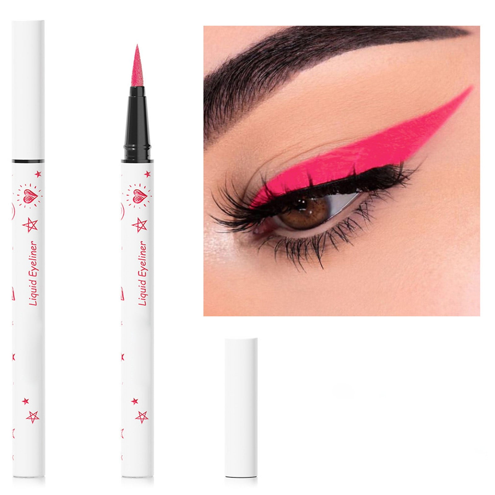 Clearance Items! Rainbow Color Eyeliner Diy Painted Eyeliner Keep ...