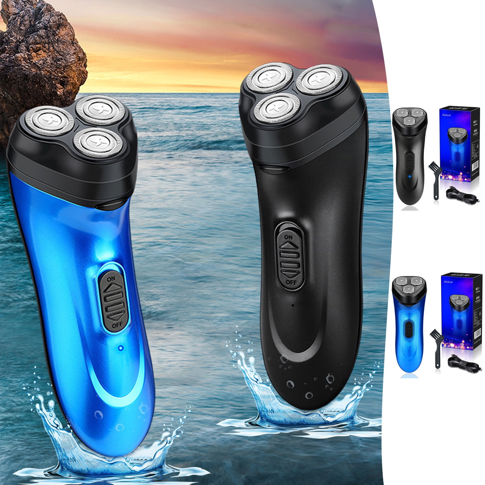 Clearance Items! Shavers For Men Men’s Shavers Waterproof/Rechargeable ...