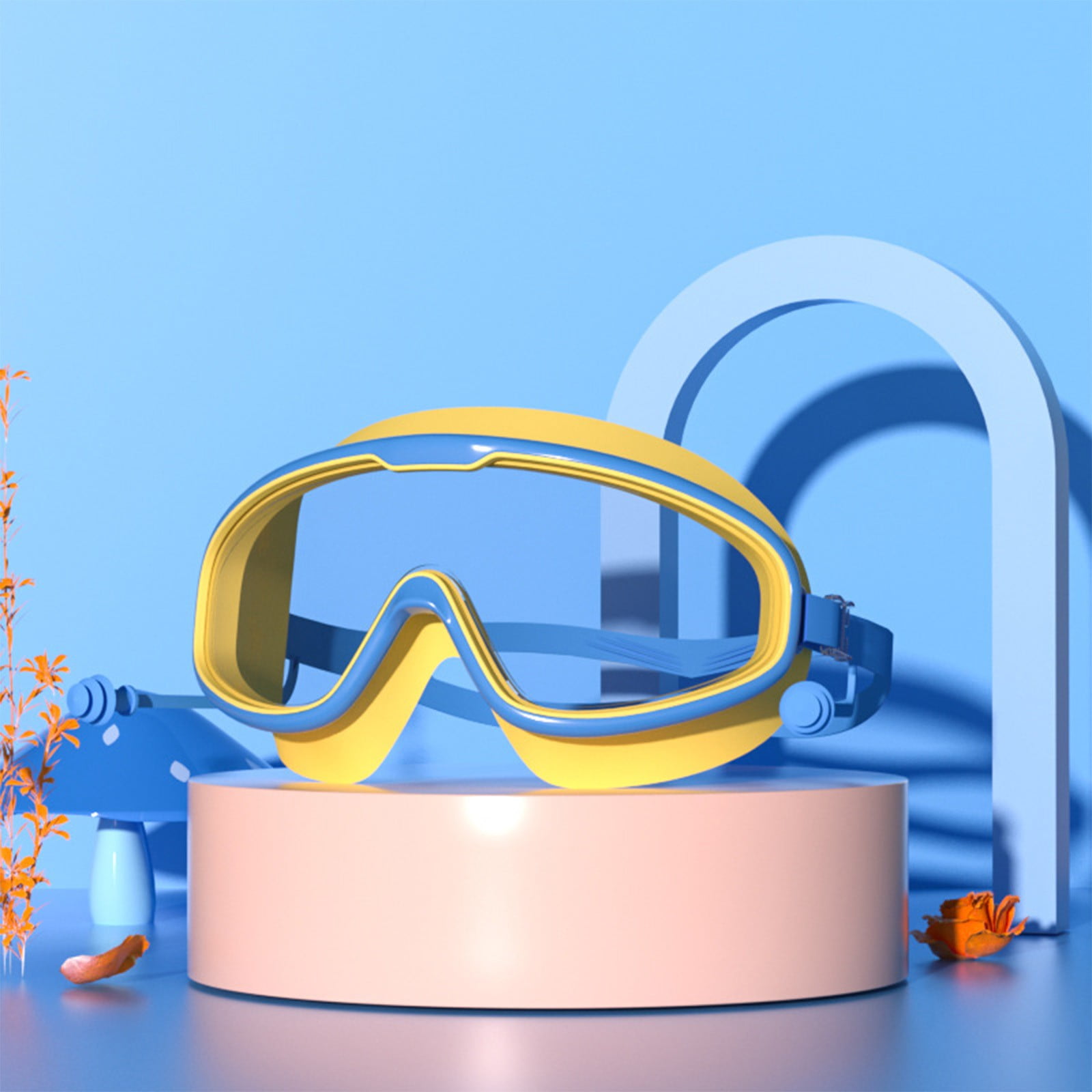 Clearance Items! Swim Goggles, Wide View Anti-Fog, UV Protection ...
