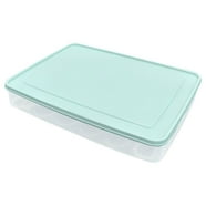 Kedshhgu Egg Holder for Refrigerator, Plastic Fridge Egg Storage Tray ...