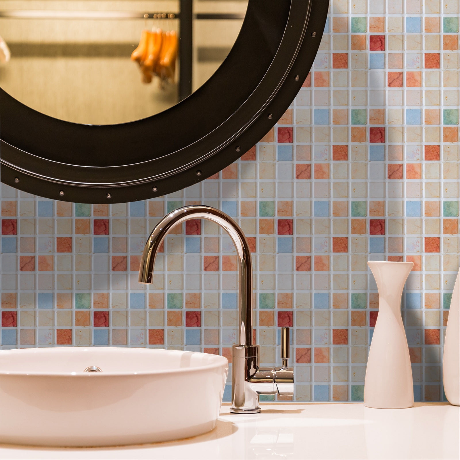 Clearance Items!TAKTUK Peel and Stick Wallpaper,Simulation Tile ...