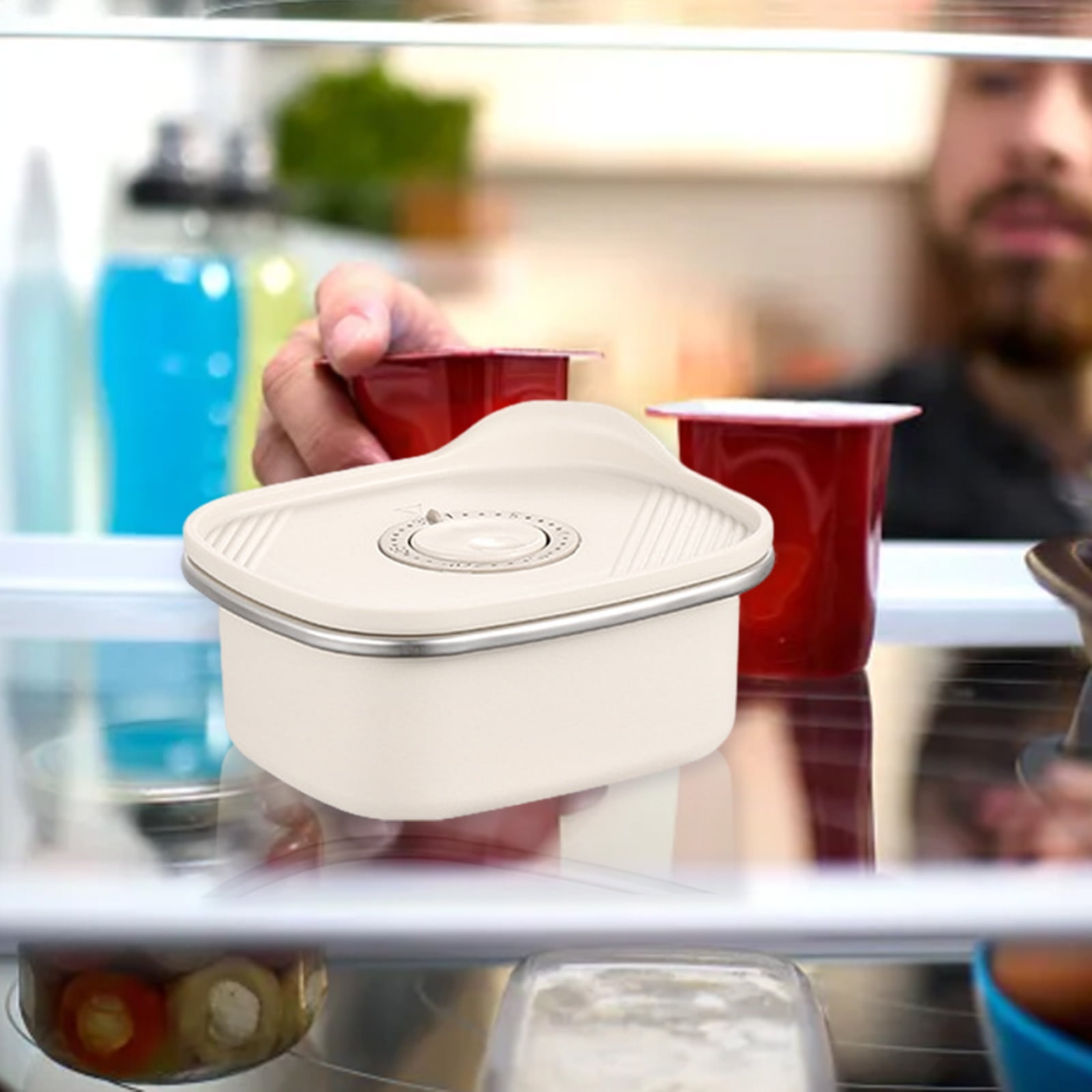 Clearance Items! Topliu Microwaveable Stainless Steel Airtight Storage ...