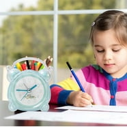 ROCKROK for Creative 3D Football Sport Alarm Clock Analog Digital Clock ...