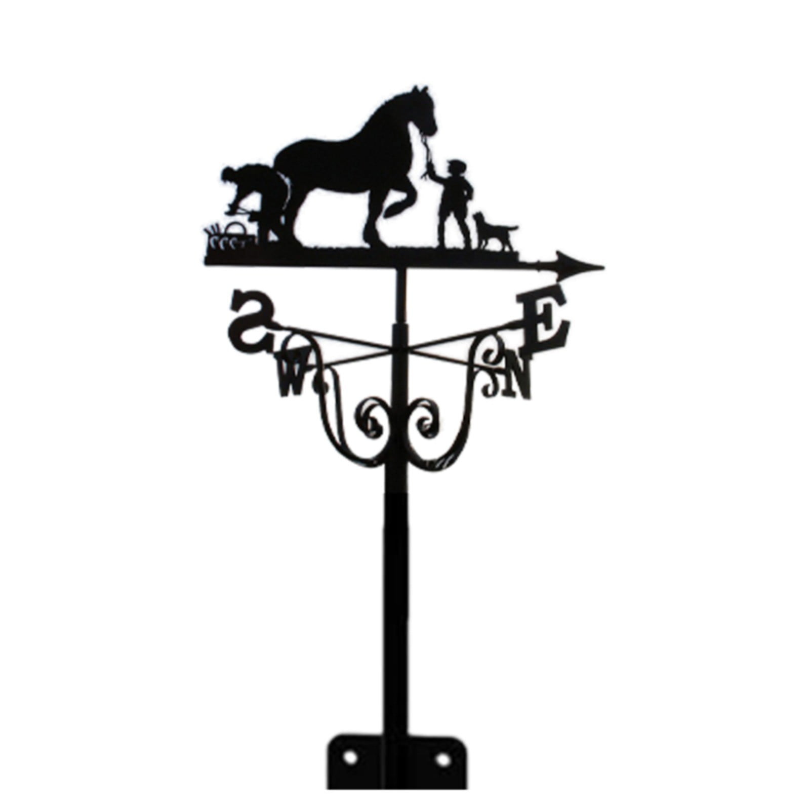 Clearance Items Weather Vane Decorative Wind Vane, Retro Animal Garden ...